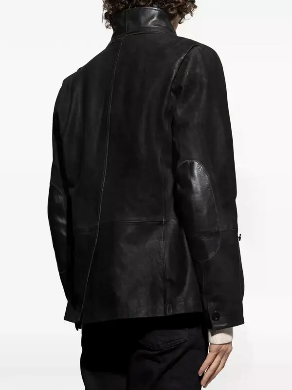 ALLSAINTS Survey Double-layered Suede Jacket
