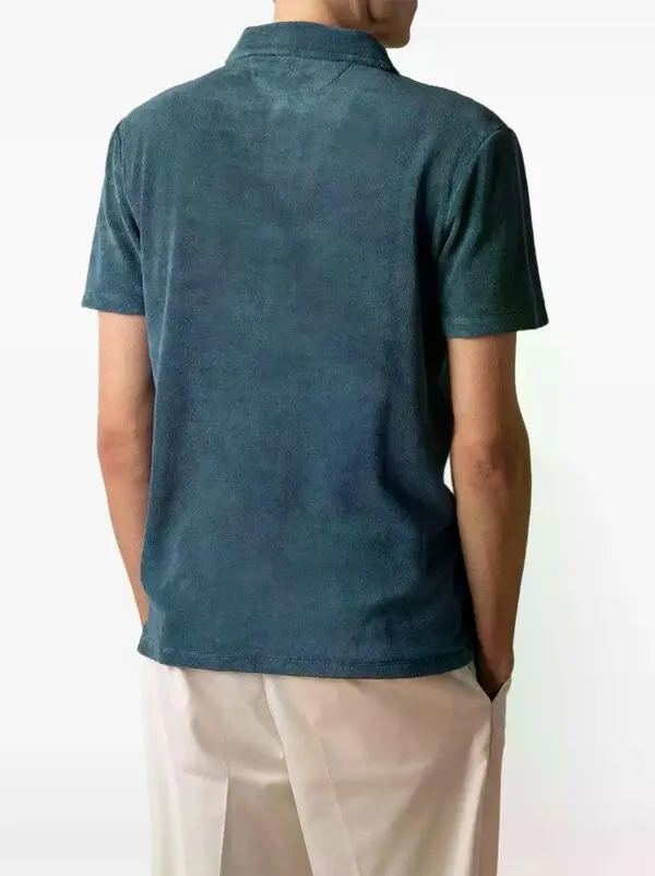 AURELIEN Short-sleeve Chest-pocket Polo Shirt