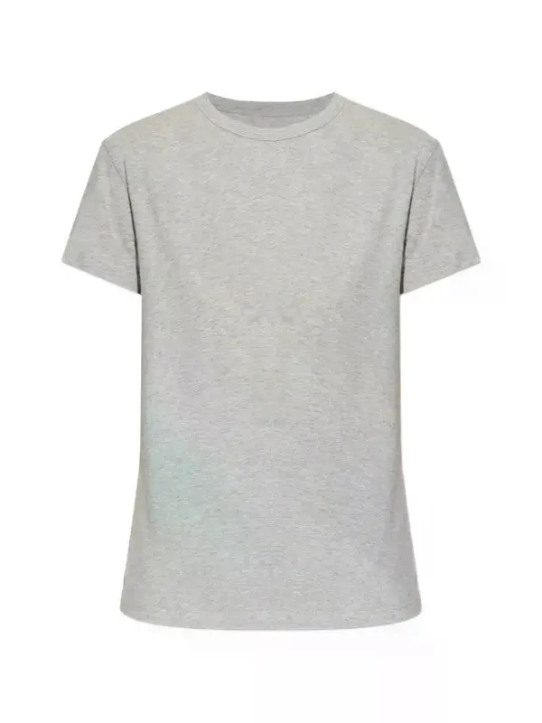 Officine Générale Lara Organic Cotton Marl T-shirt - Grey