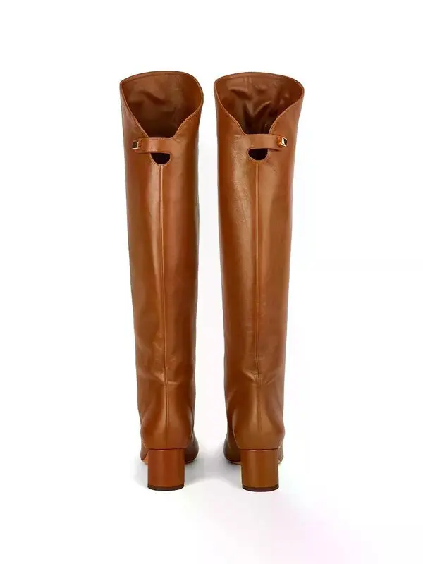 MAISON SKORPIOS Adry Leather Boots