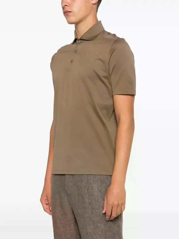 FERRANTE Piqué Polo Shirt