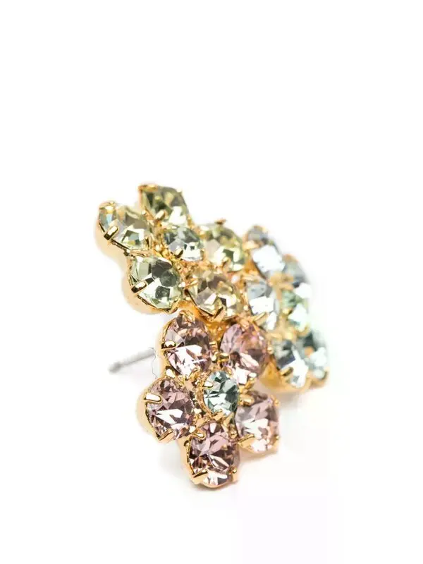 JENNIFER BEHR Crystal Embellished Floral Earrings