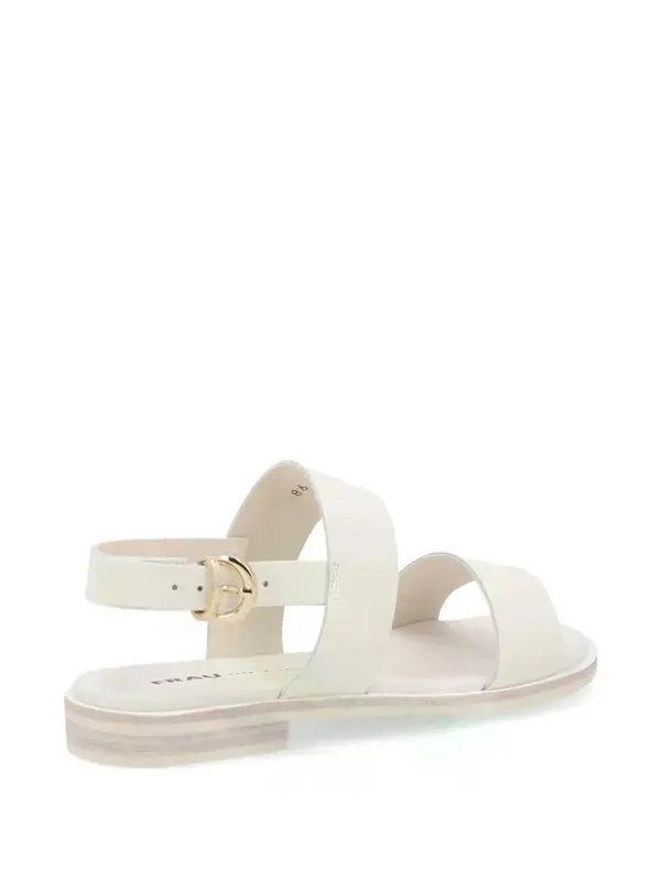 FRAU Double-strap Leather Sandals - Neutrals