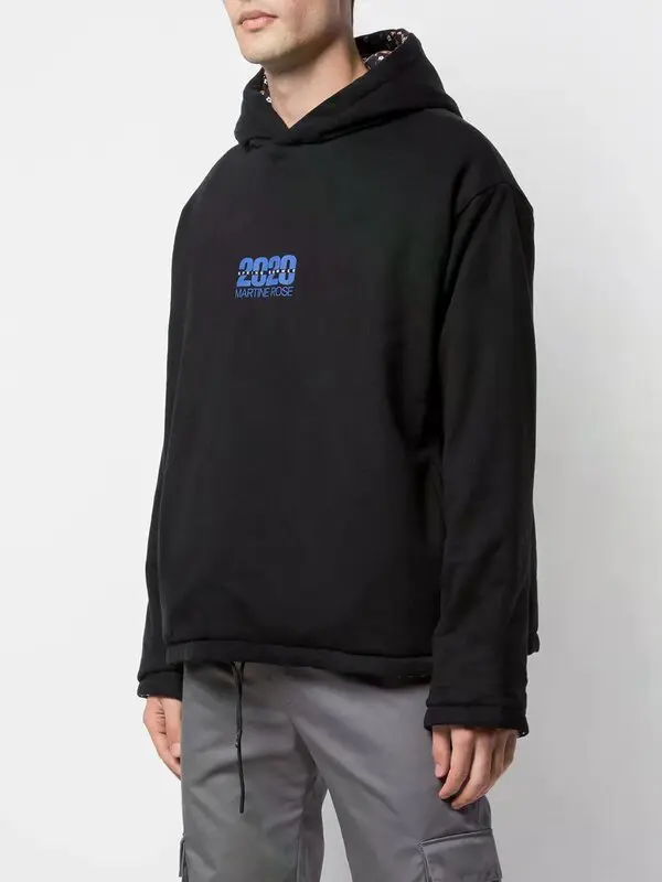 Martine Rose Reversible Floral Hoodie
