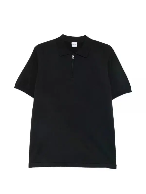 Aspesi Quarter-zip Polo Shirt - Blue