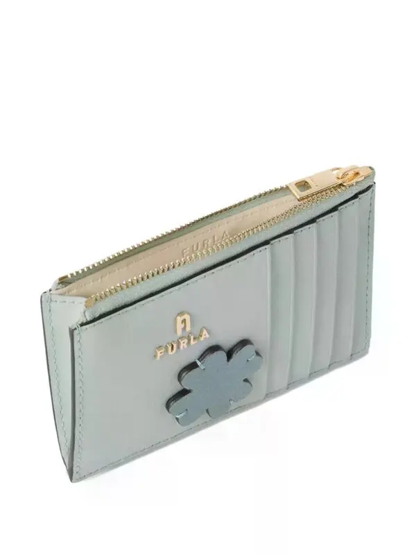 Furla Camelia Medium Flower-patch Card Case
