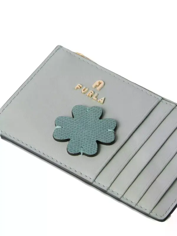 Furla Camelia Medium Flower-patch Card Case