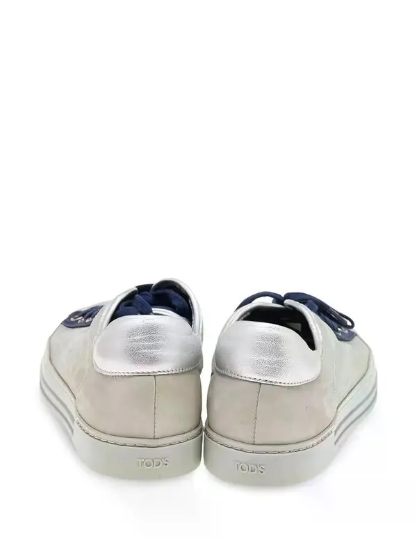 TOD'S Lace-up Low-top Sneakers - Grey