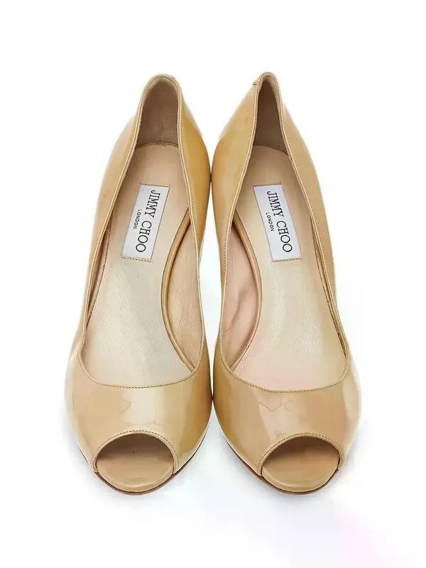 JIMMY CHOO Isabel Peep-toe Pumps