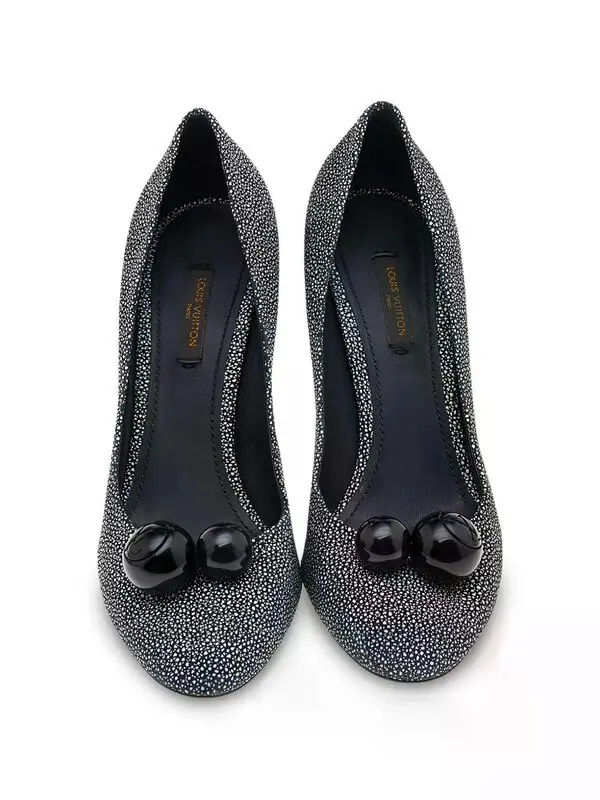 LOUIS VUITTON Inclusion Bead Pointed-toe Pumps
