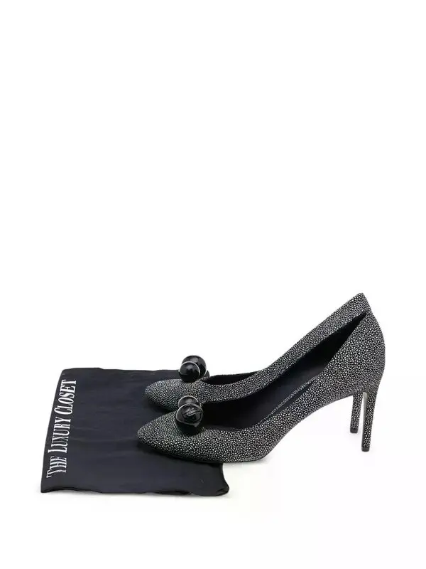 LOUIS VUITTON Inclusion Bead Pointed-toe Pumps