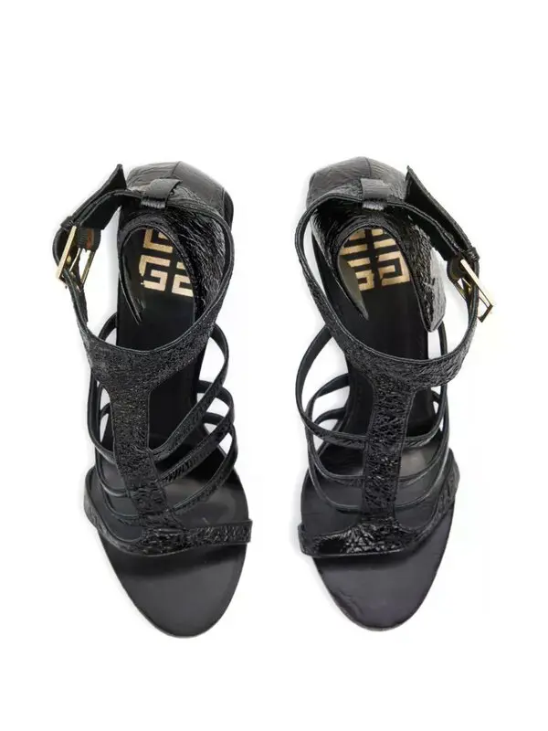 Givenchy 115mm Patent Leather Heeled Sandals