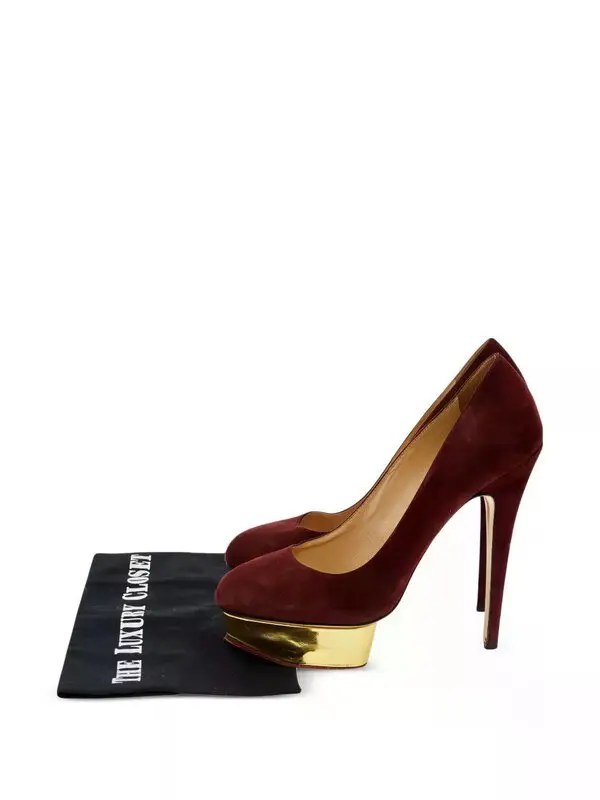 CHARLOTTE OLYMPIA 155mm Dolly Platform Heeled Pumps