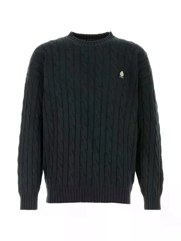 Prada Logo-patch Sweater