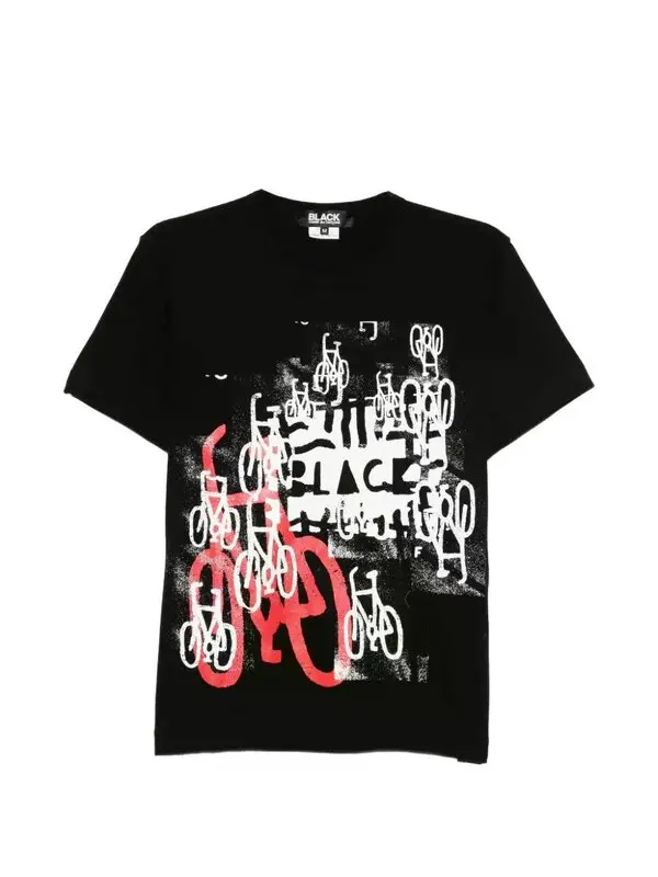 Comme Des Garçons Graphic Print T-shirt
