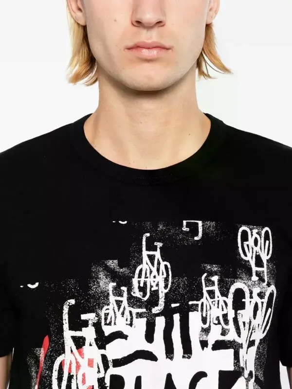 Comme Des Garçons Graphic Print T-shirt