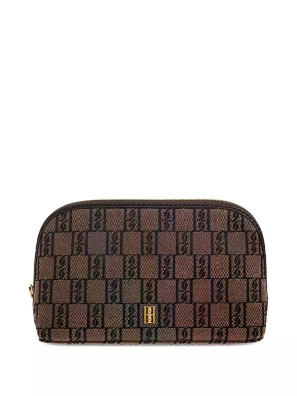 BY MALENE BIRGER Cara Small Make Up Bag - Brown