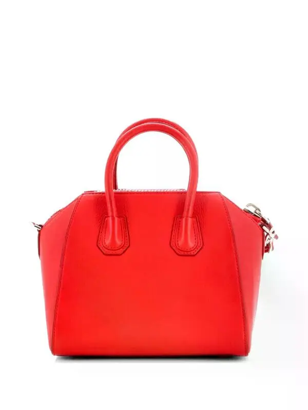Givenchy Antigona Leather Mini Crossbody Bag - Red