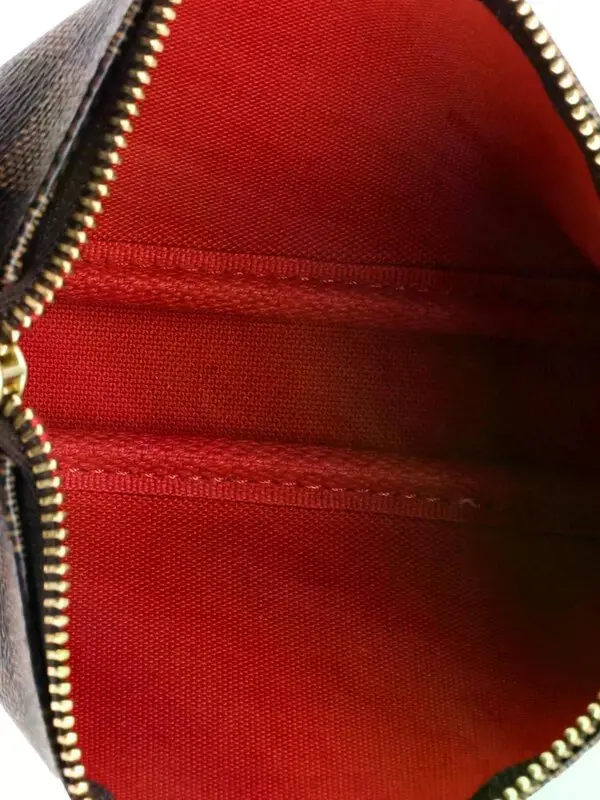 LOUIS VUITTON Pochette Accessoires Damier Mini Clutch Bag