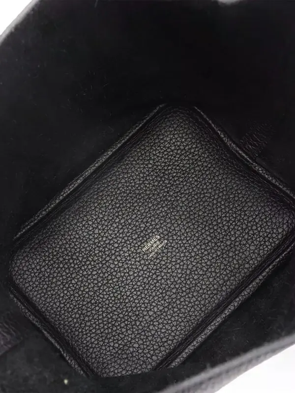 Hermès Clemence Picotin Lock 18 Handbag - Black