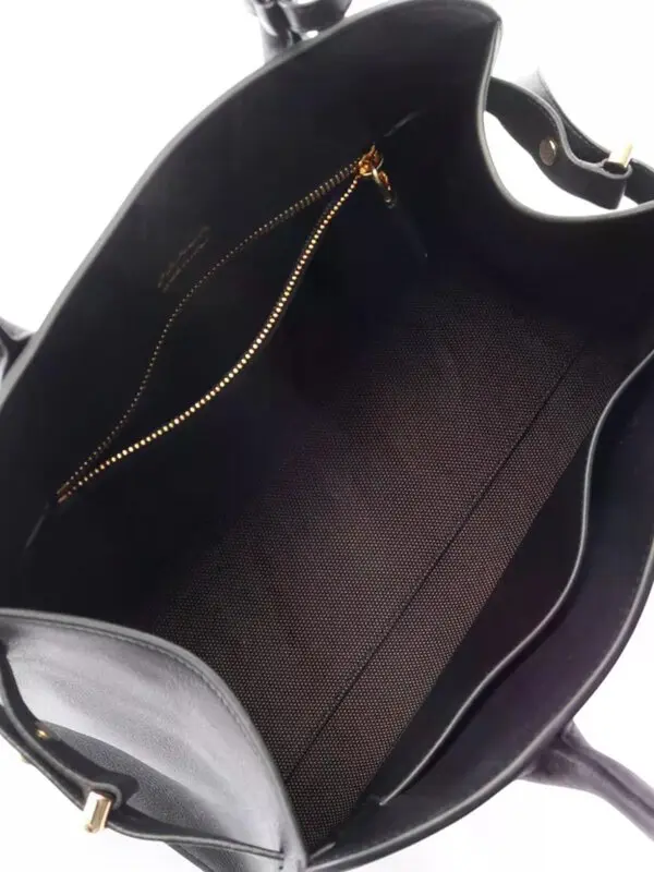 Prada 2010-2026 Medium Soft Grain Handbag - Black
