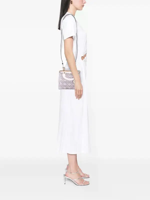 Dior Lady Satchel - Silver