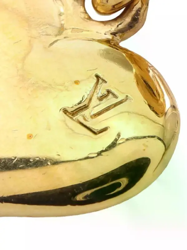LOUIS VUITTON Sweet Monogram Drop Earrings - Gold