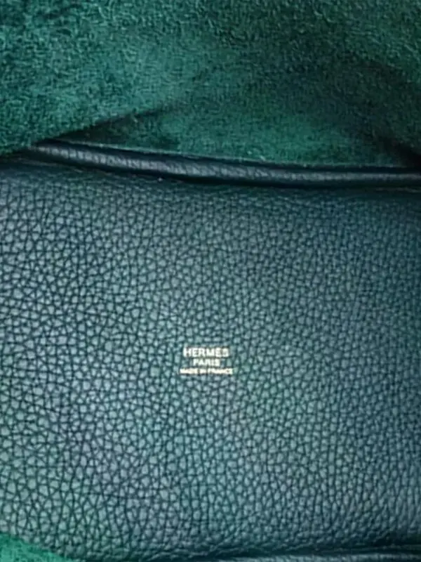 Hermès Clemence Picotin Lock 18 Handbag - Green