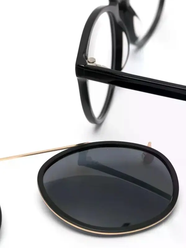 CLUB PARIS Round Frame Clip-on Eyeglasses