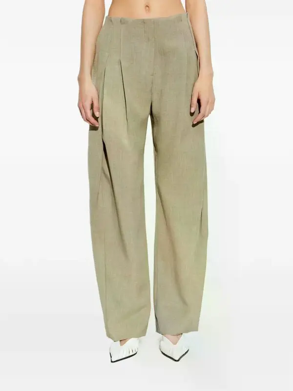 IRO PARIS Sonja Pleated Wide Leg Trousers