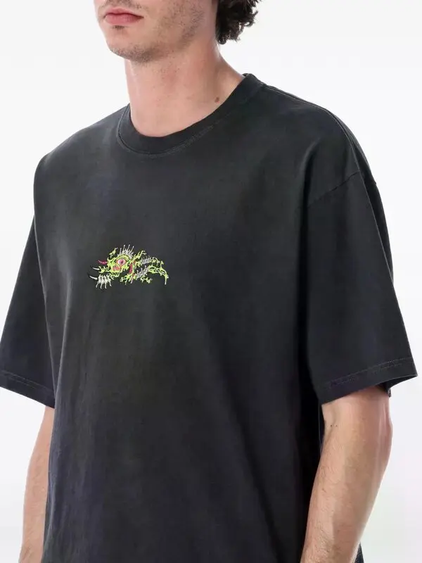 VANS Wreckpack Claw Peace Graphic-print Crew-neck T-shirt