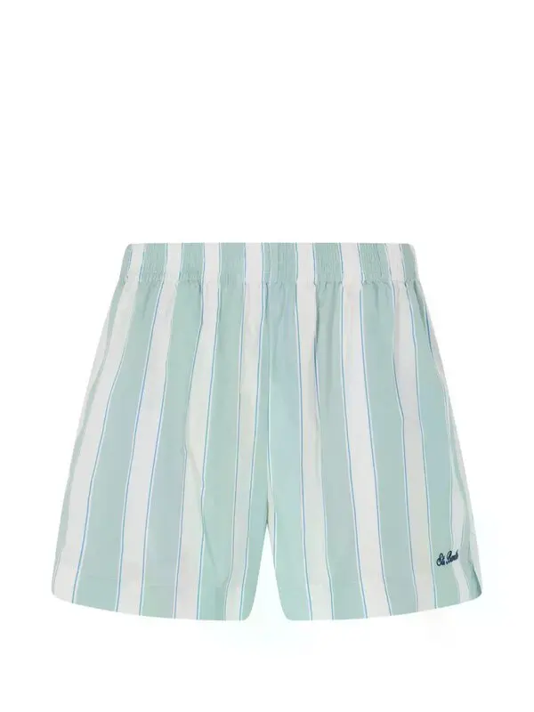 MC2 SAINT BARTH Meave Stripe Print Shorts