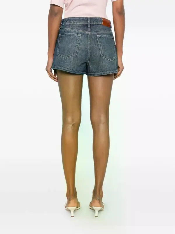 EB DENIM High-rise Denim Shorts