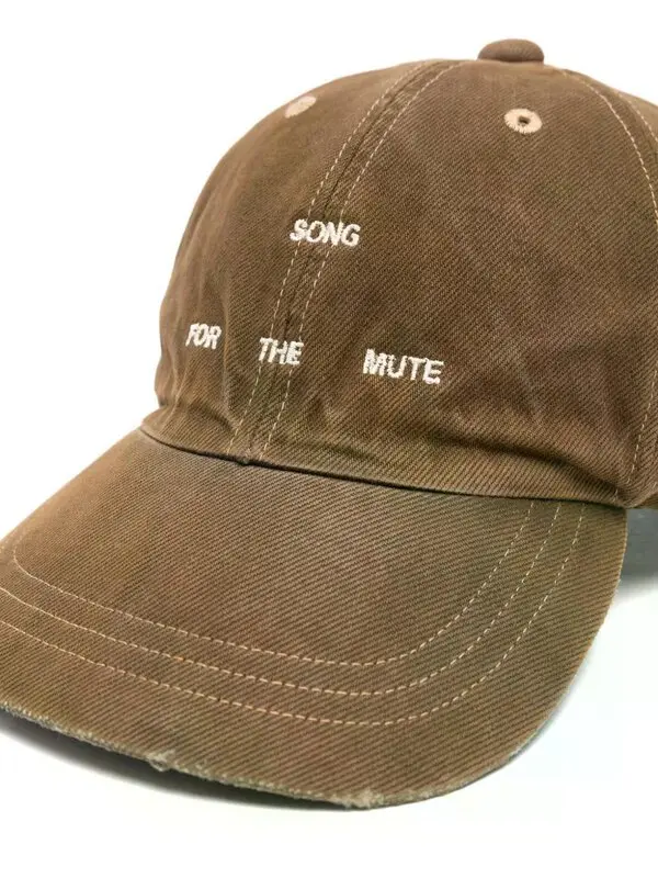 SONG FOR THE MUTE Distressed Effect Baseball Cap