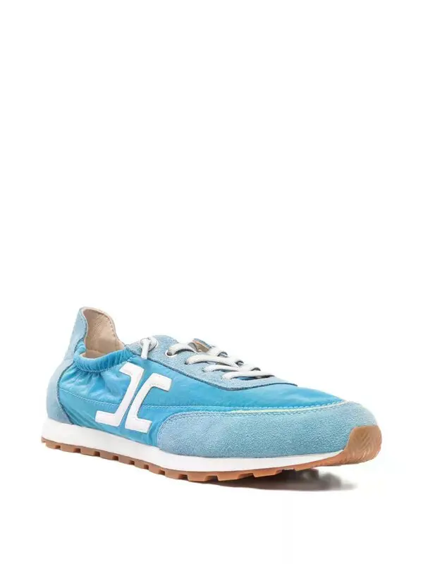 CANDICE COOPER Panelled Logo Patch Sneakers