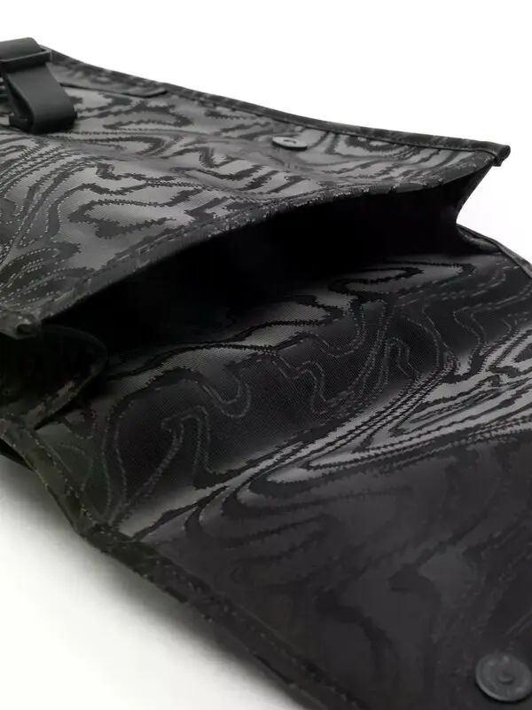 Rains Swirl Print Buckle-fastening Backpack