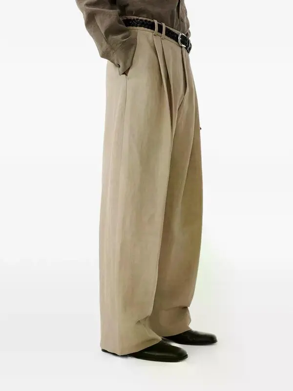 Studio Nicholson Line Trousers - Neutrals