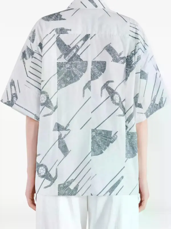 SILLAGE Graphic Print Short Sleeve Shirt