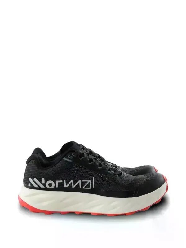 NNORMAL Kjerag 02 Logo-print Panelled Sneakers - Black