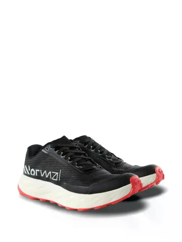 NNORMAL Kjerag 02 Logo-print Panelled Sneakers - Black