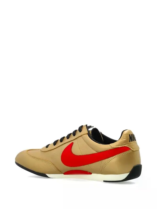 Nike Sprint Sister" Metallic Leather Sneakers - Gold
