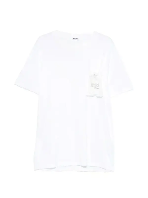 Moschino Lace-up Pocket T-shirt