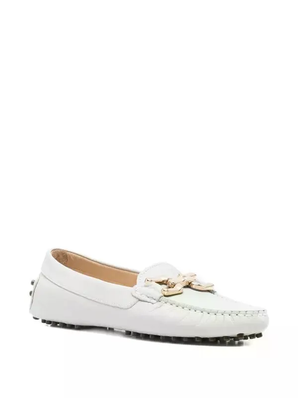 SERGIO MORETTI FIRENZE Chain-link Loafers