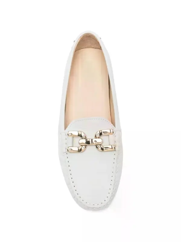 SERGIO MORETTI FIRENZE Chain-link Loafers