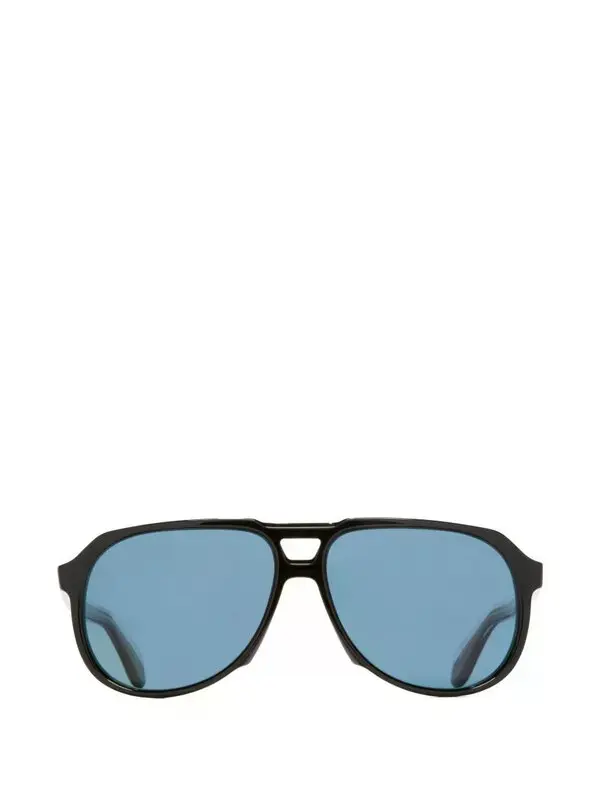 CUTLER & GROSS Geometric Frame Sunglasses