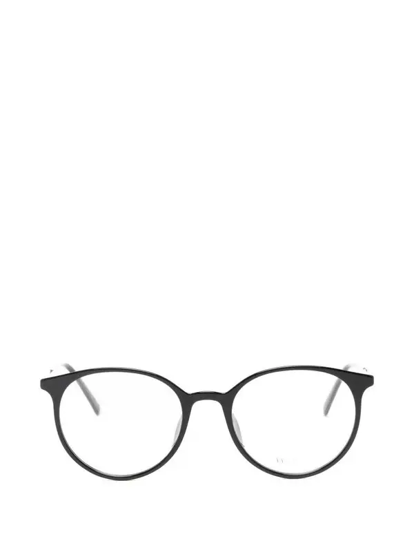 Valentino Garavani Vlogo Round-frame Glasses - Brown