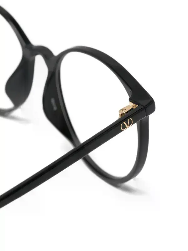 Valentino Garavani Vlogo Round-frame Glasses
