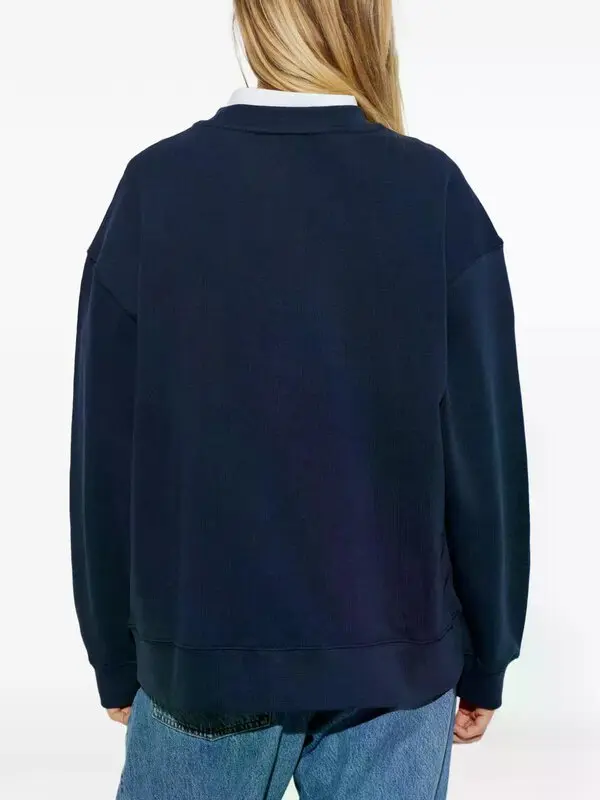 Munthe Nathan Embroidered Logo Sweatshirt