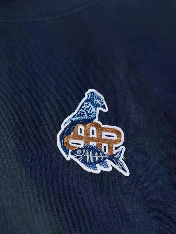 Munthe Nathan Embroidered Logo Sweatshirt