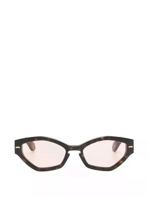 KYME Eli Cat Eye-frame Sunglasses - Brown